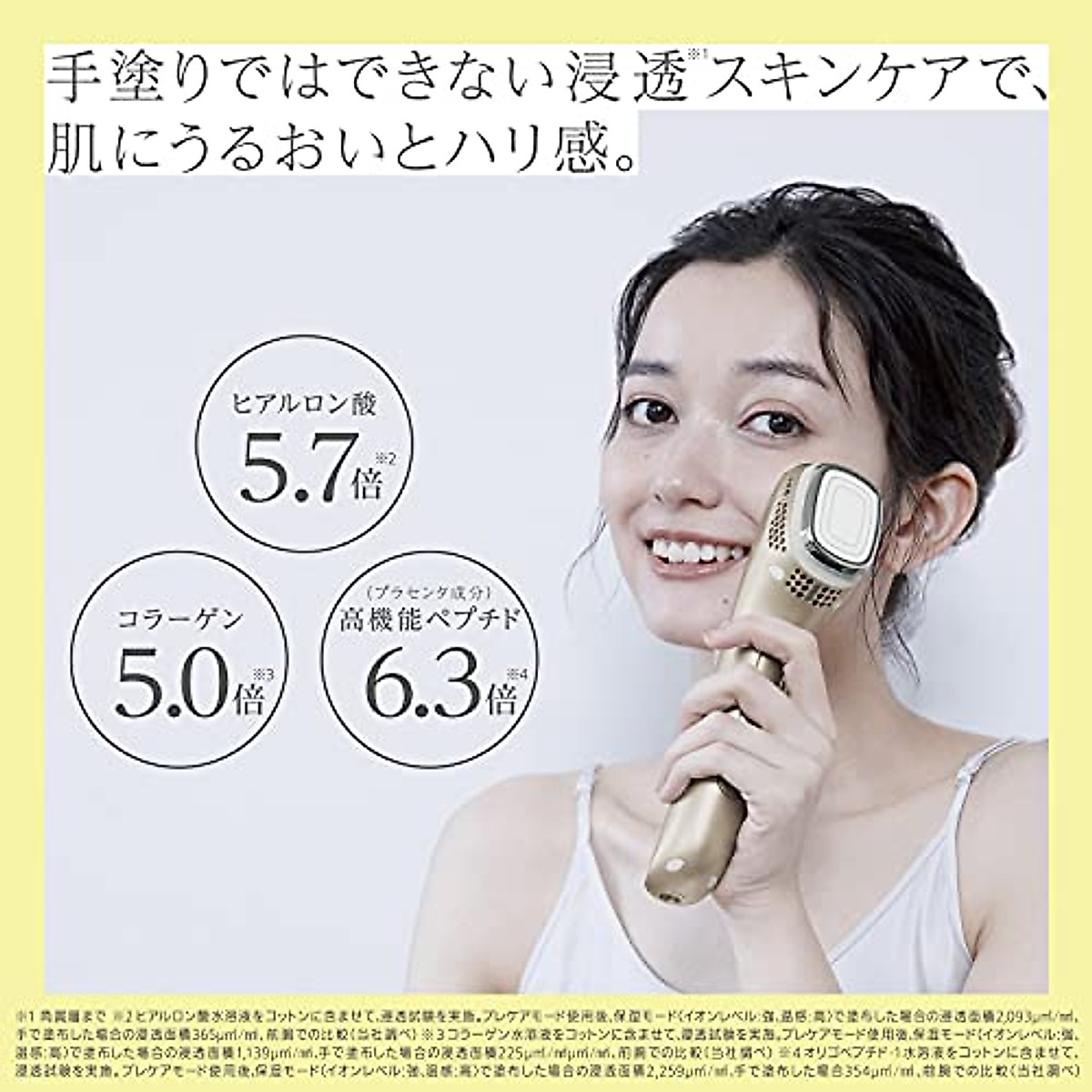 Panasonic EH-ST99-N [Ion Facial Device Ion Boost Gold Style] Facial Beauty Device 100-240V Shipped from Japan