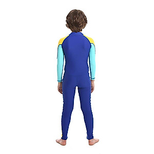 ZCCO Kids Swimsuit, Boys and Girls Full Sunsuit, UPF50+ Rash guard Wetsuit, Swimwear