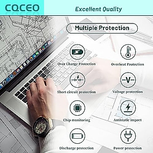 CQCEO L21M4PE2 L21C4PE2 L21D4PE1 Laptop Battery for Lenovo Y9000X 2022 Yoga 6 13ALC7 Yoga 6-13ABR8 Series SB11F29412 5B11F29411 SB11F29410 5B11F29414 SB11F29418 5B11F29421 41CP5/44/121