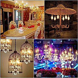 LAOYEBAOHE E14 Cooker Hood Bulbs European Base,Range Hood Light Bulbs AC110V-130V for Refrigerator Cooker Hood Sewing Machine Light (Warm White, 2-Pack)