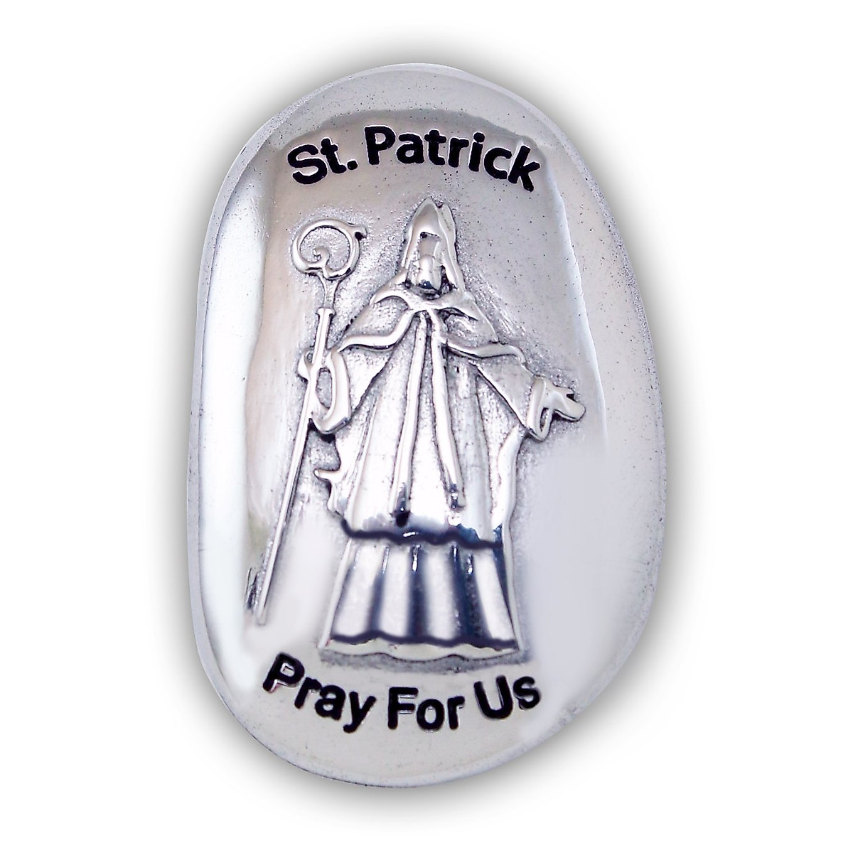 Cathedral Art (Abbey & CA Gift St. Patrick Patron Saint Thumb Stone, Multi