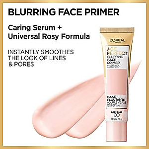 L'Oreal Paris Age Perfect Blurring Face Primer, Infused with Caring Serum, 1 fl. oz.