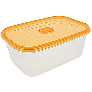 Set of 3 Surefresh Food Containers - Vented Lid - 1 Round Container 72.67 fl oz. - 2 Square Containers 25.35 fl oz.