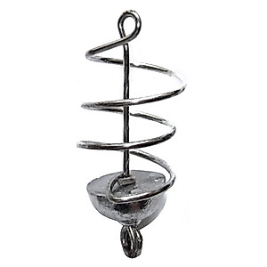 Elfishes Design 20pcs Carp Spring Bait Fishing Feeder 0.9oz 0.4oz Steel Coarse Fishing Tackle