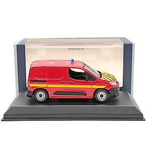 Norev 1:43 for Citroen Berlingo Pompiers 2018 Diecast Toys Models Cars Limited Collection Gifts