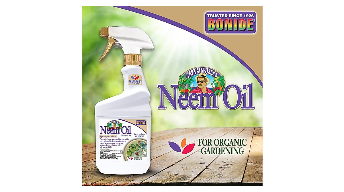 Bonide Captain Jack's Neem Oil: Organic 3-in-1 Pest Control