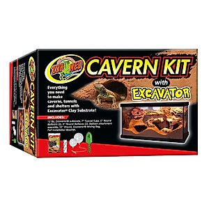 Zoo Med Cavern Kit with Excavator