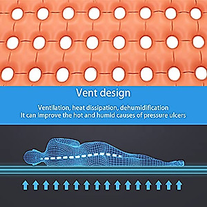 XYZCUP Anti-Decubitus Mattress, Anti-Decubitus Cushion Inflation, Anti-Decubitus Breathable Turn Over Care Elderly Disabled Bedridden Prevent Bedsore Pressure Sore Mattress