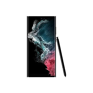 SAMSUNG Galaxy S22 Ultra Cell Phone, Factory Unlocked Android Smartphone, 512GB, 8K Camera, Brightest Display Screen, S Pen, Long Battery Life, Fast 4nm Processor, US Version, 2022, Phantom Black