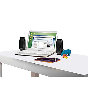 Logitech S120 2.0 Stereo Speakers, Black