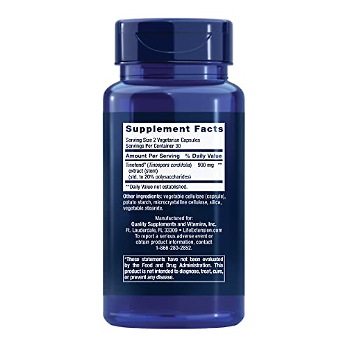 Life Extension Immune Modulator with Tinofend - For Healthy Immune System Response and Inflammatory Response – Tinospora Cordifolia Extract Supplement - Non-GMO, Vegetarian – 60 Capsules