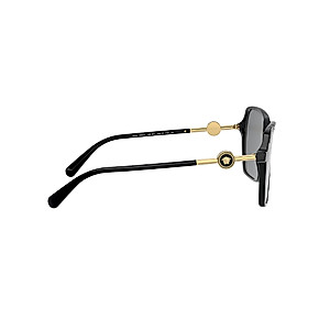 Versace VE4396F Sunglasses - (GB1/87) Black/Dark Gray - 58mm