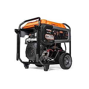 Generac 7705 GP15500EFI 15,500-Watt Gas-Powered Electric-Start Portable Generator with Cosense & EFI Engine, Transfer Switch Compatible
