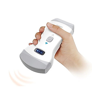 CONTEC Veterinary Wireless Ultrasound Handheld Dual for Animals-Probe Color Doppler Diagnostic System 32 Channel Rechargeable.Suitable for Home,Pets Clinic,Pets Hospital and Other Occasions