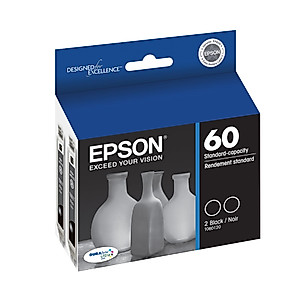Epson T060120-D2 DURABrite Ultra Dual Black Standard Capacity -Cartridge -Ink