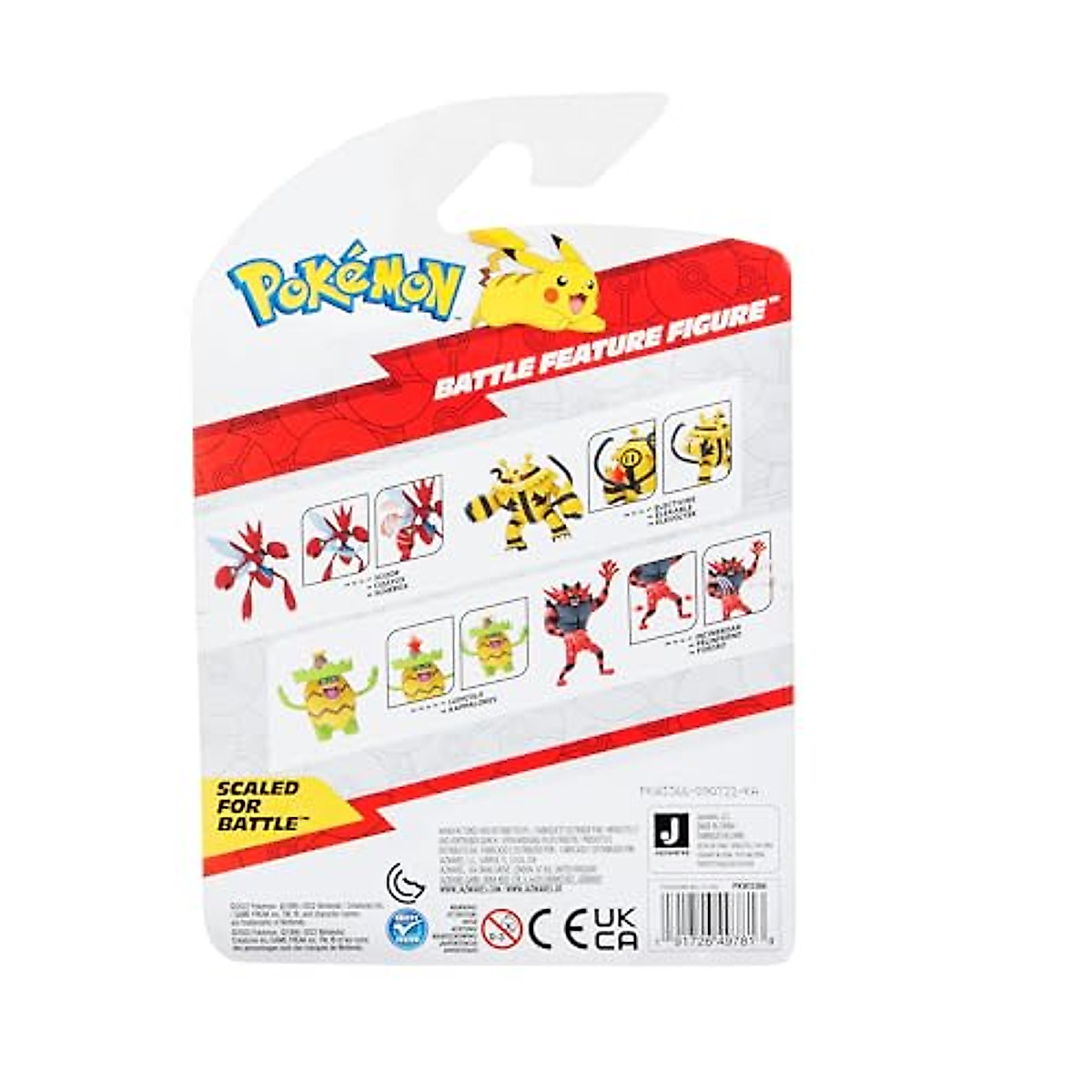 Pokemon Clip N Go Battle Feature Figure Set and Action Ready (Pidgeot)