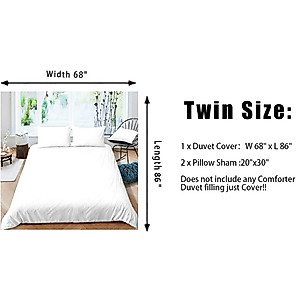 SRHMYWGY Twin Bedding Sets Twin Duvet Covers, Ultra Soft Microfiber Bedspreads with Zipper Closure, 3 Pieces 3D Print Black and Gold Geometric Lines (68 X 86 Inches) - 1 Duvet Cover + 2 Pillowcase
