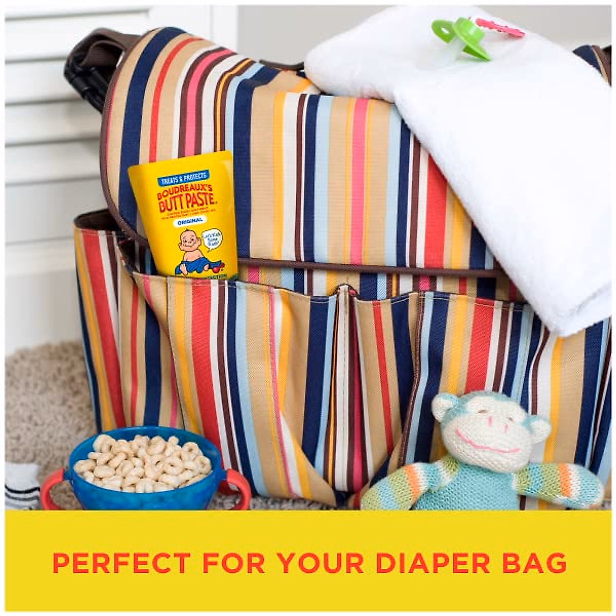 BOUDREAUX'S Butt Paste, Diaper Rash Ointment, Tube 4 Oz, 2 Count