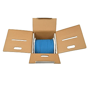 Tripp Lite Cat6 Gigabit Bulk Solid PVC Cable Blue, 1000-ft.(N222-01K-BL)