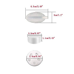 30pcs Rattle Box Repair Toy-Squeakers, Rattle Balls, Rattles Boxes Mixed for Sewing in Noise Maker Insert Pet Baby Toys