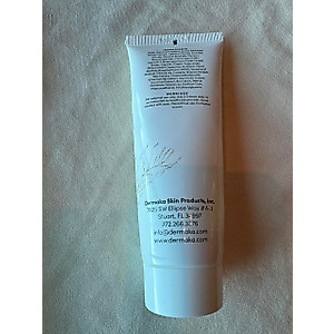 Dermaka Skin Cream 4 oz. All-Natural Skin Cream- Formulated by a surgeon to aide in healing damaged skin. Moisturizing Lotion helps issues that may cause skin irritation.