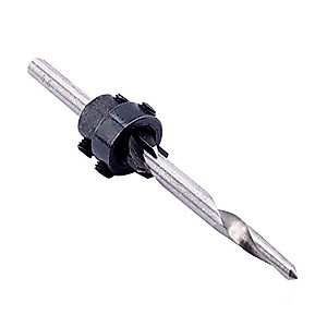 22PC Countersink Drill Bit Set W/Adjustable Depth Stop Collars Counterbore Drill Woodworkers Hole Cutter Screw Drill