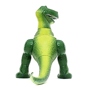 Disney Store Official Rex Interactive Talking Action Figure from Toy Story, Features Sounds and Phrases from The Movies, Interacts with Other Figures and Toys