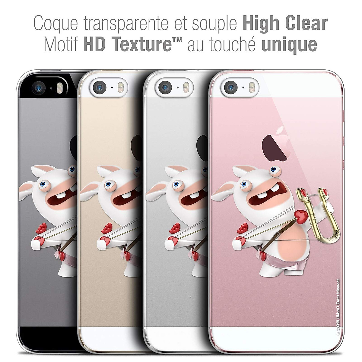 Cupid Raving Rabbids Ultra Thin Case for Apple iPhone 5/5S/SE