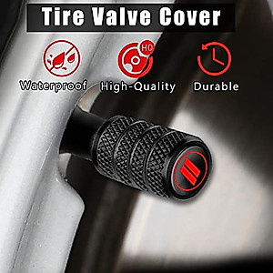 4PCS Car Tire Valve Caps for Dodge Challenger Charger SRT Avenger Dakota RAM,Anti-Rust Anti Dust Valve Stem Cover,Universal for Cars Trucks Motorcycles and Bikes