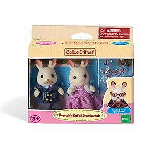 Calico Critters Hopscotch Rabbit Grandparents - Adorable Figurines to Expand Your Calico Critters Family