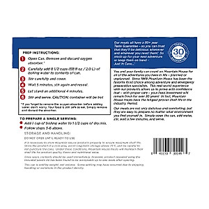 Mountain House Classic Spaghetti with Meat Sauce | Freeze Dried Survival & Emergency Food | #10 Can & Beef Stroganoff with Noodles | Freeze Dried Survival & Emergency Food | #10 Can