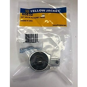 Yellow Jacket 60632 3/8 Drive Ratchet Head for Torque Wrench