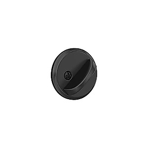 Schlage B60 N 622 Deadbolt, Keyed 1 Side, Highest Residential Security, Matte Black