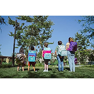 uninni Mint Insulated Lunch box for Kids - Age 3+ with Leak-Resistant Storage, Mesh Pocket, Removable Divider for Snacks, Sandwiches and Drinks, BPA-Free Food-Grade lunch bag kids, Girls and Boys