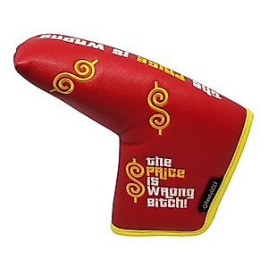 ReadyGOLF The Price is Wrong Bitch Embroidered Putter Cover - Blade