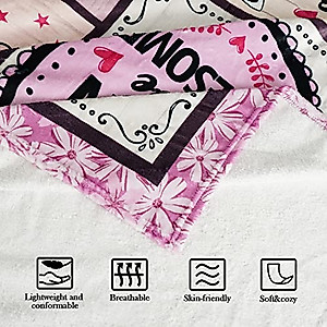 21st Birthday Gifts for Her, Best Birthday Gifts for 21 Year Old Female, Daughter, Women, Girl - 21st Birthday Gift Ideas, Happy 21st Birthday Decorations for Her Women, 21st Birthday Blanket 50x60