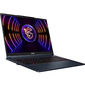 MSI 2023 Stealth 16" 144hz FHD+ Gaming Laptop,13th Gen Intel Core i7-13620H, NVIDIA GeForce RTX 4070, 64GB DDR5 RAM, 4TB SSD, Thunderbolt 4, Windows 11, Blue