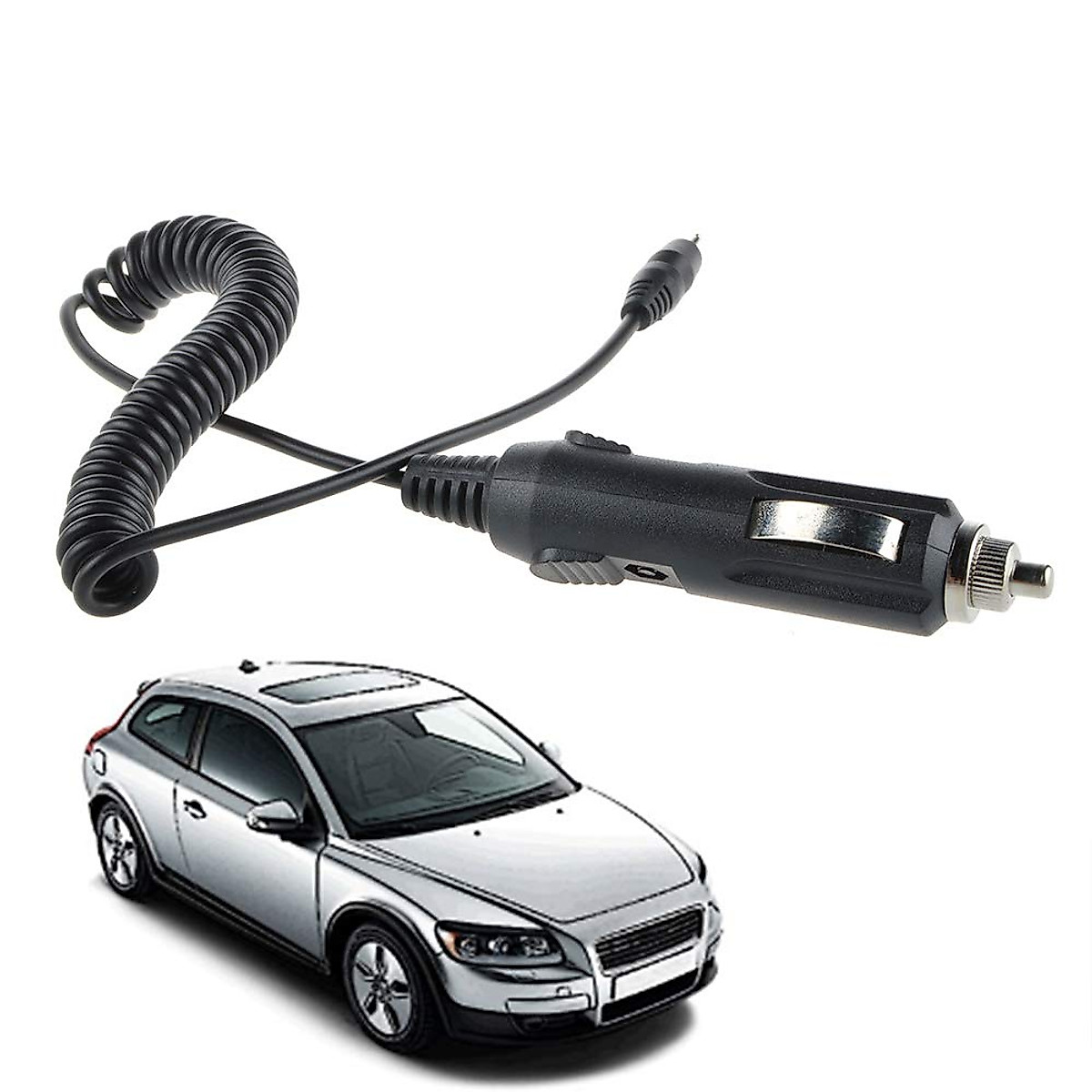 SupplySource Car Power Charger for Rocky Mountain Phantom-T Radar Detector Power Cord