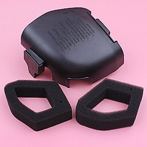 Replacement Part for M.C Fit Ajr Fjlter Cover Assembly for H0nda Gx35 Gx35NT HHT35S Lawn Mower 4 Stroke Engine Part With 2pcs Ajr Fjlter Element