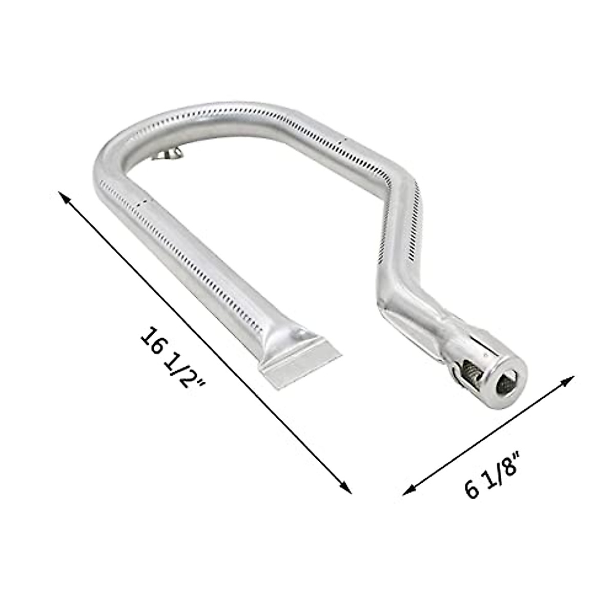 SN1281(3-Pack) SA0801 (3-Pack) 17 5/16" Stainless Steel Heat Plate and Burner Replacement for Costco Kirkland 720-0108, Nexgrill 720-0011, 720-0047-U Gas Grills