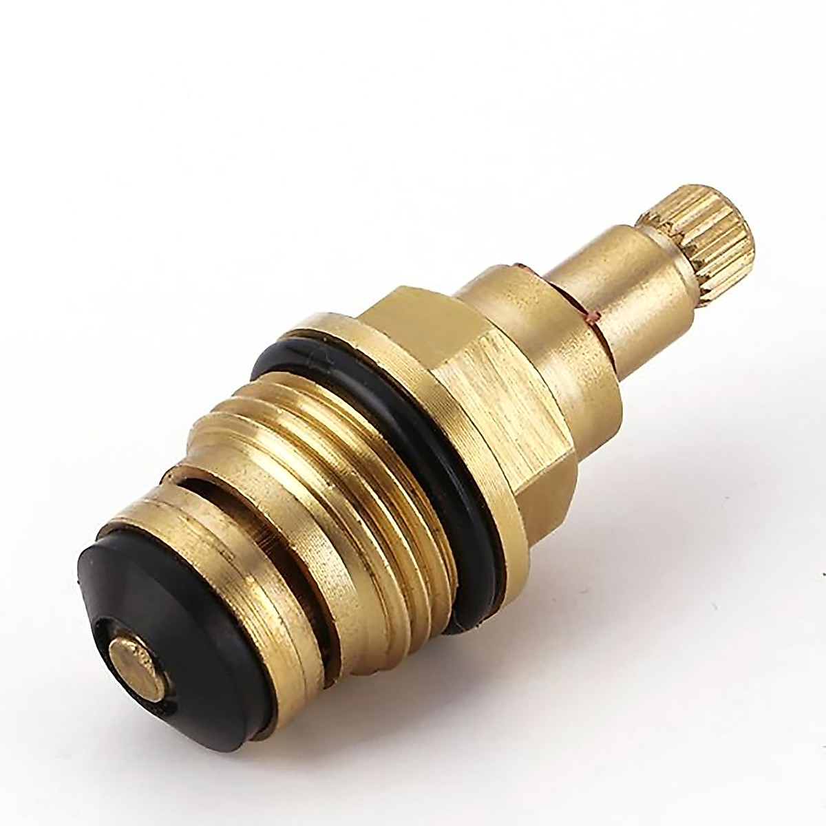 WEISUYUUS Faucet Cartridge Brass Slow Opening Spool Tap Valves Spool Faucet Hot and Cold Water Spool Tap Valves Cores Faucet Parts