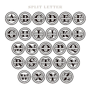 Custom Last Name Metal Sign Personalized Split Letter Metal Monogram Wall Decor Name Sign Personalized Wedding Gift Outdoor Metal Art