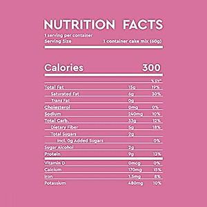 Duncan Hines Keto Friendly Birthday Cake Mix, 25.2 Ounce (Pack of 12)