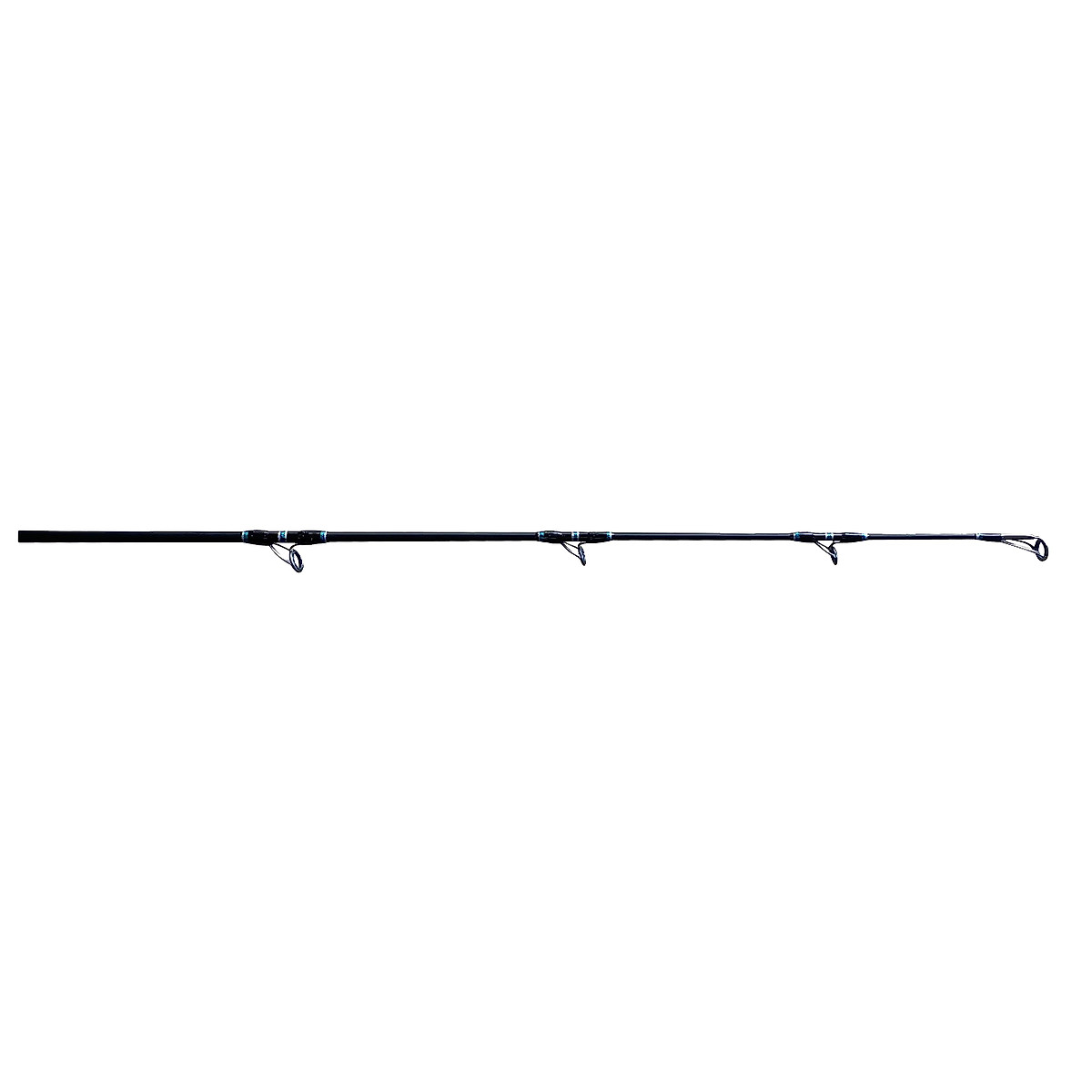 Okuma ECS Custom Hybrid Carbon Glass UFR Tip Saltwater Rods, ECS-S-661MH, Black, 6' 6"