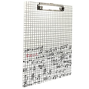 NUOBESTY 4pcs Transparent Board Clip Folder Organizer Office Folders Organizer Plastic Paper Clipboard Memo Clipboard Writing Board Document Organizer Document Holder Exam Paper Clips Nurse