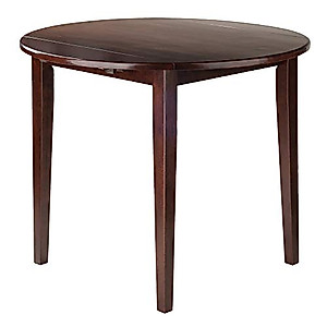 Winsome Wood Clayton Dining Walnut, 35.98x35.98x29.13