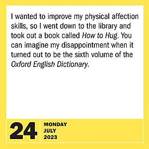 290 Bad Jokes & 75 Punderful Puns Page-A-Day Calendar 2023: The World's Bestselling Jokes Calendar