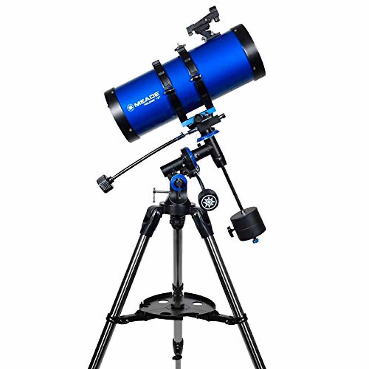 Meade Instruments – Polaris 127mm Aperture, Portable Backyard Reflecting Astronomy Telescope for Beginners –Stable German Equatorial (GEM) Manual Mount – Multiple Eyepieces & Accessories Included