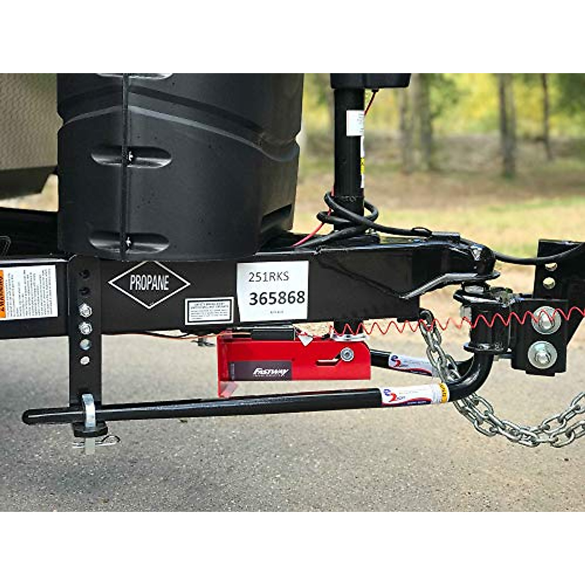 Fastway FLIP 88-00-4500 Trailer Tongue Automatic Fold-Up Jack Foot Plate for 2 1/4" Jacks-4" Extension (2-Inch Inner Jack Tube)