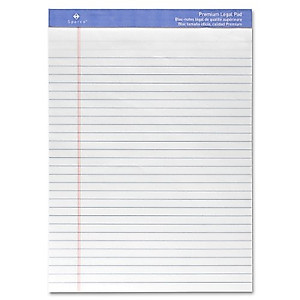 Sparco Premium-grade Letter Size Legal Pad
